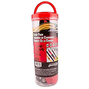 Erickson 03000 Bungey/Strap Pack in a Jar Assortment - 16 Piece