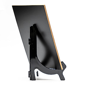 Hot Chocolate Station Table Sign with Easel, Reindeer Design 6 x 8" (Black)