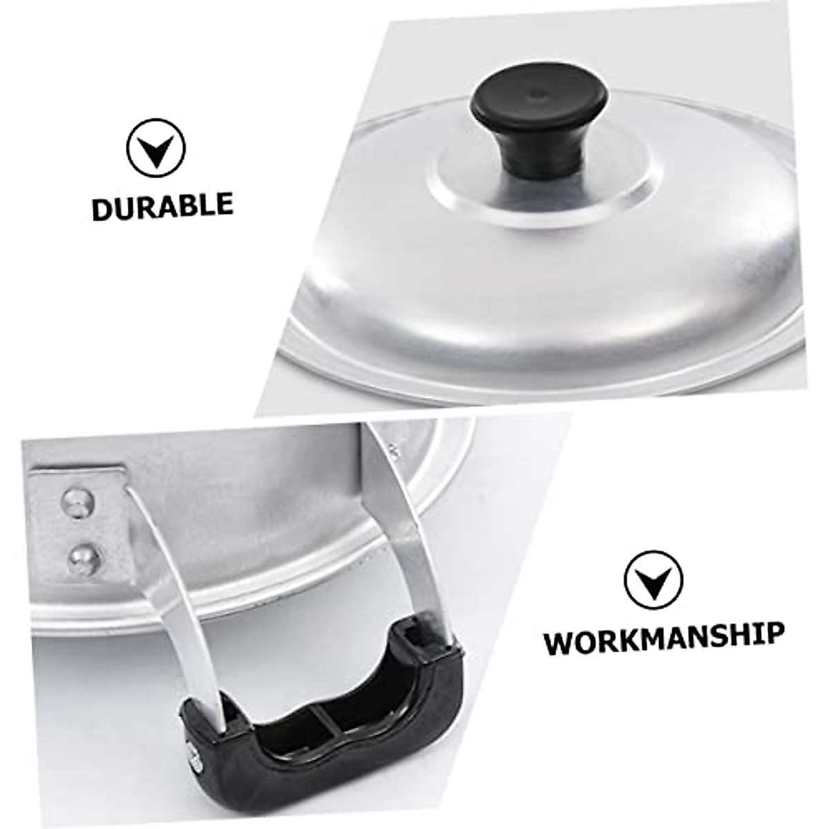 GANAZONO Small Aluminum Pan Stainless Steel Cookware Korean Pots for Cooking Metal Cooking Utensils Korean Noodle Cooker Steamer Soup Pot Double Boiler Pot Food Pot Steamer Pot Steam Pot