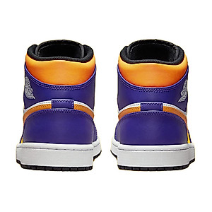 Jordan Mens Air 1 Mid DQ8426 517 Lakers - Size 9.5