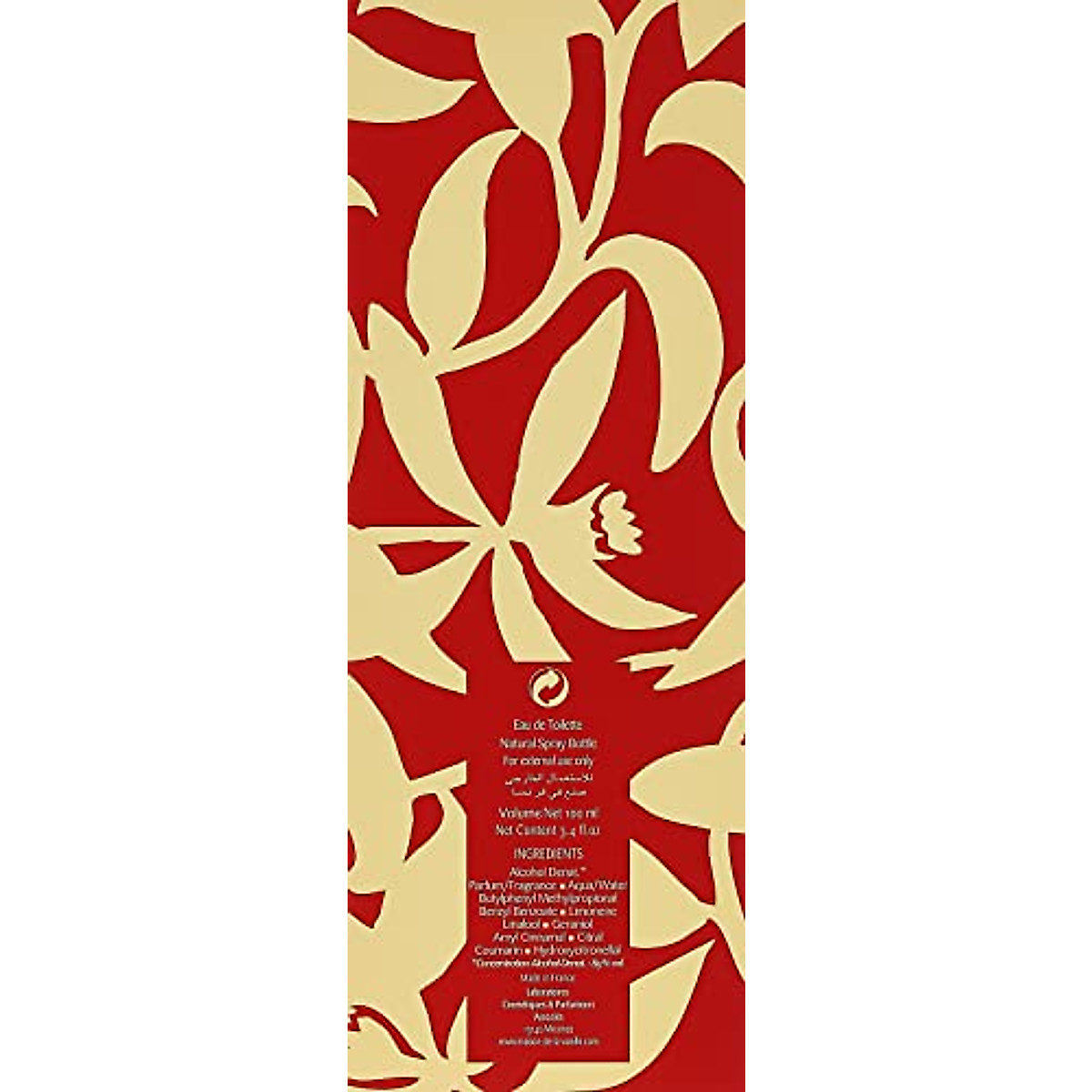 Vanille Fleurie de Tahiti by La Maison de la Vanille 3.4 oz Eau de Toilette Spray