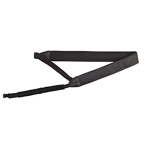 Neotech Slimline Classical, Black Leather Guitar Strap (8221362)