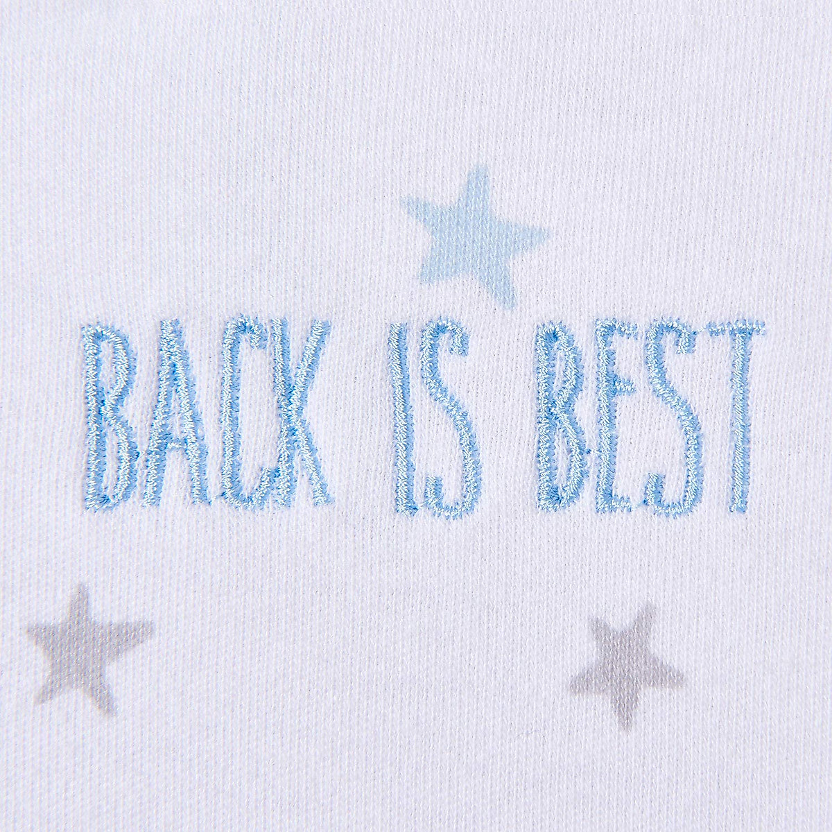 Halo 100% Cotton Sleepsack Swaddle Wearable Blanket, Blue Stars, Newborn