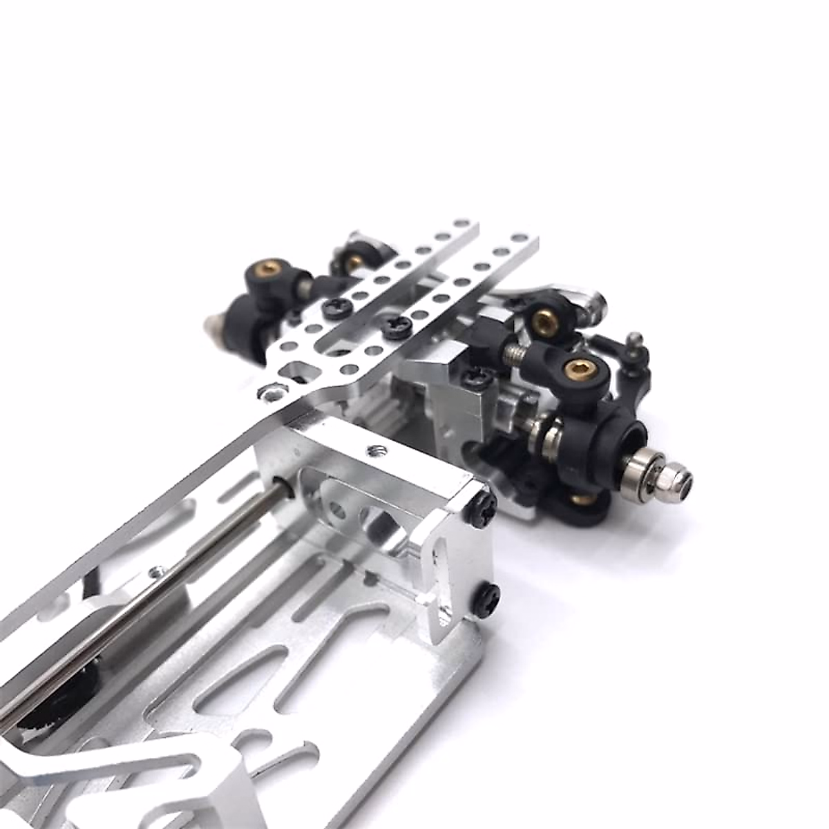 Metal Upgrade Modified Motor Mount for Mosquito Car Mini-Z Mini-D Mini-Q Q8 Q9 1/28 RC Car Parts (Color : Sky Blue)