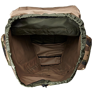 Everest Woodland Camo Hiking Pack, Camouflage, One Size