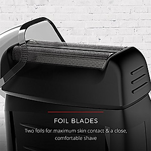 Remington Weekender Men’s Travel Foil Shaving Kit, Black, TLF200