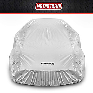 Motor Trend FlexCover Waterproof Car Cover for Rain Wind All Weather XL Fits up to 210"