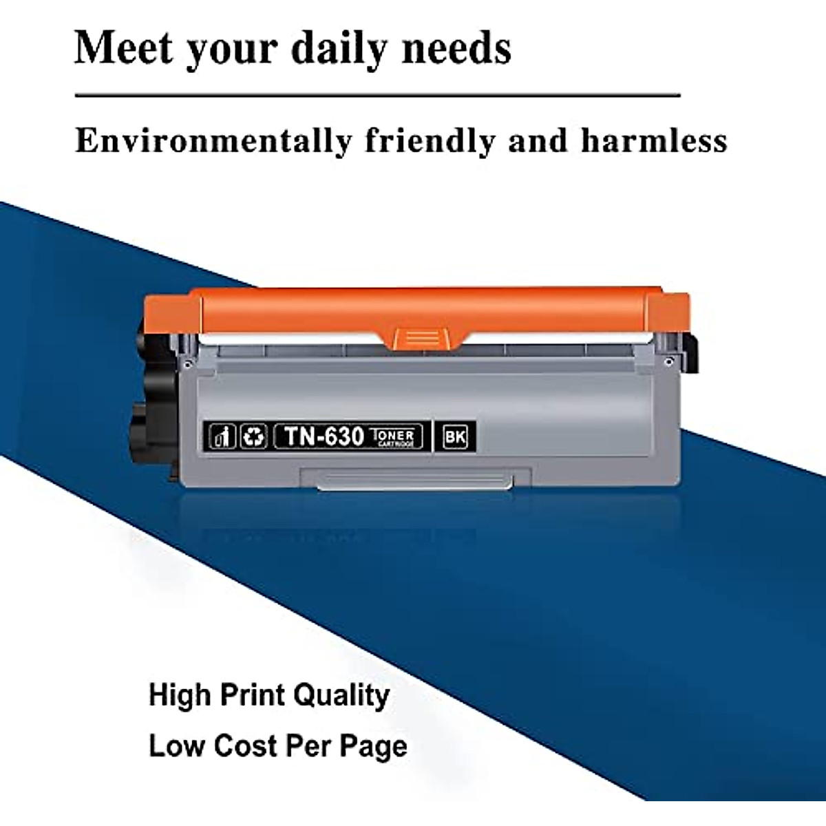 YOISNER 2-Pack TN630 Toner Cartridge: Compatible High Yield Black TN-630 Replacement for Brother TN 630 HL-L2300D HL-L2320D DCP-L2540DW HL-L2340DW HL-L2360DW Printers | TN6302PK