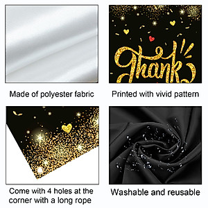 Labakita Thank You Banner for Employees, Staff/Employee Appreciation Decorations, Bridal Shower, Teachers' Day, Thanksgiving Day, Friendsgiving Appreciation Party Decorations, Thank You Door Banner