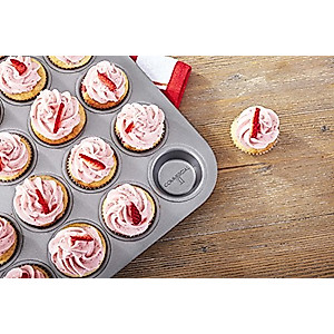 Chicago Metallic Commercial II Non-Stick 24 Cup Mini Muffin Pan