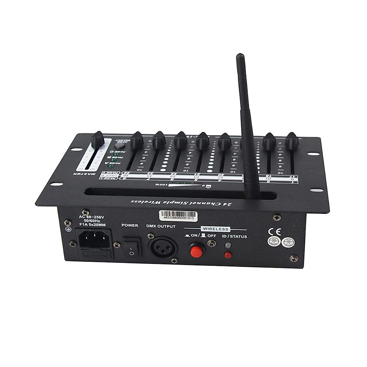 V-Show DMX dj Controller - 24CH Battery& Wireless Controllers for Battery Wirless DMX Uplight