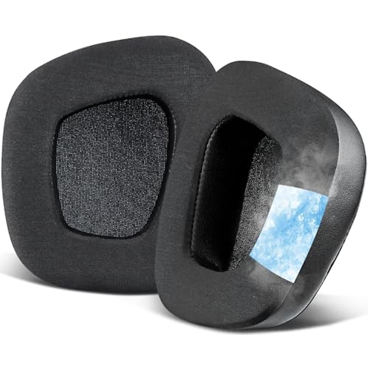 SOULWIT Earpads Replacement for Corsair Void/Void Pro/Void Elite/Surround Wired & Wireless RGB USB Gaming Headsets, Ear Pads Cushions with Noise Isolation Foam, Added Thickness (Void CG Black)