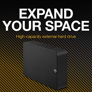 Seagate Expansion Desktop, 4TB, External Hard Drive, USB 3.0 (STKP4000400)
