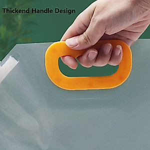 AODGHC Grain Moisture-Proof Sealed Bag,10Pcs Resealable Stand Up Pouches,Transparent Food Sealing Bags,Rice Packaging Bags for Home Kitchen (2.5L Bag with 3.3cm Mouth)