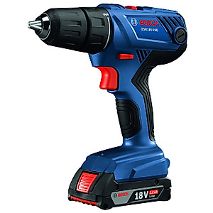 BOSCH 18V 2-Tool Combo Kit with 1/2 In. Compact Drill/Driver and 1/4 In. Hex Impact Driver GXL18V-26B22