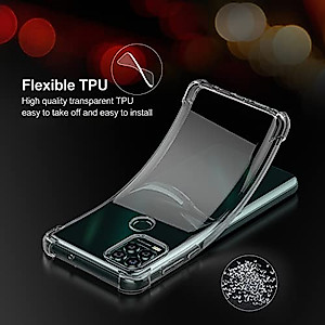 Foluu for Moto G Stylus 5G 2021 Case, for Motorola Moto G Stylus 5G 2021 Phone Case Clear, Scratch Resistant TPU Rubber Soft Skin Silicone Protective Case Cover for Motorola Moto G Stylus 5G 2021