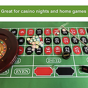 Roulette Marker for Table Wheel- Ball Top Acrylic Win Marker Great Poker Roulette Accessories Chips for Casino Games