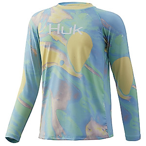 HUK Kids' Pursuit Long Sleeve Sun Protecting Fishing Shirt