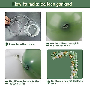 Adventure Awaits Baby Shower Decorations Let The Adventure Begin Backdrop Banner,Tablecloth,Sage Green Balloon Garland for Travel Themed Forest Mountains Woodland Animals Birthday Party Supplies Decor