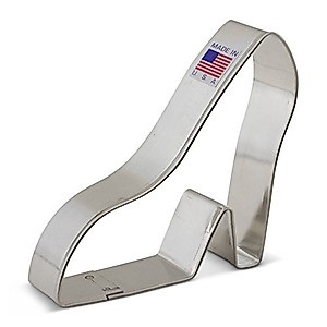 Platform High Heel Shoe Cookie Cutter 3.25" Made in USA by Ann Clark