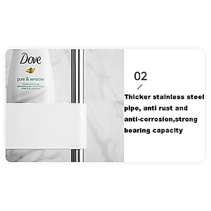 2 Tier Bathroom Organizer Under Sink Organizer Bath Collection Baskets with Hooks Multi-purpose Bathroom Storage for Bathroom Kitchen, White