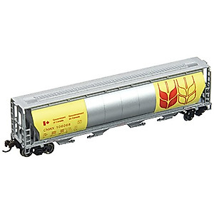 Bachmann Industries Inc. Canadian 4-Bay Cylindrical Grain Hopper Government of Canada - N Scale