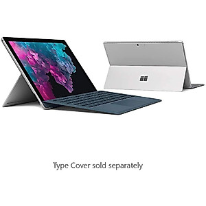 Surface Pro 6 Business 12.3" Touchscreen (2736 x 1824) Latest Model Tablet PC | Intel Quad-Core i5-8350U | 8GB RAM | 256GB SSD | Windows 10 Pro | Platinum | with Surface Pro Sleeve Poppy Red Bundle