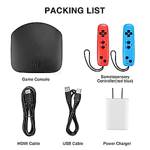 Video Game Console - Vaomon TV Game Console, Built in 883+ Plug and Play Video Games for TV, HDMI Output Retro Video Games for Kids & Adults, Dual 2.4G Wireless Handheld Somatosensory Controllers
