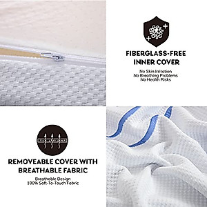 TMEOSK Full Size 8 Inch Mattress Gel Memory Foam Mattress with Bamboo Charcoal Infused, Cooling Sleeper, Balance Support for Bedroom Pressure Relief - Medium Comfortable (Full)