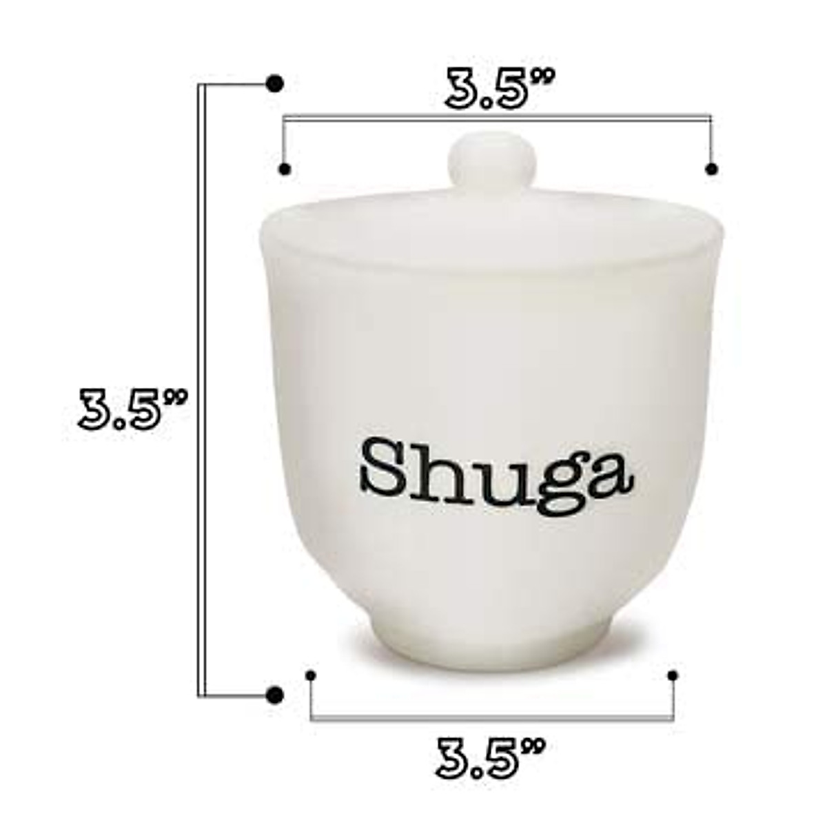 Twerp Sugar Bowl and Butter Dish