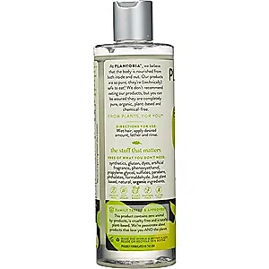 Plantoria Green Apple Stem Cell Shampoo | Plant Based Pure Vegan Organic Hair Growth Shampoo for Women, Men, Teens, Kids | Natural Hair Shampoo With Seaweed, Aloe Vera, Swiss Apple, Tea Tree & More