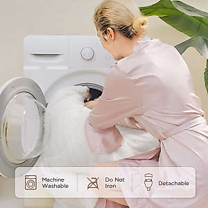 Templewet Heated Mattress Pad King Size - Dual Control Electric Mattress Pad with 4 Heat Settings & 10 Hour Auto Off,Bed Warmer Mattress Cover 15" Deep Pocket,ETL Certified,Machine Washable,78"x80"