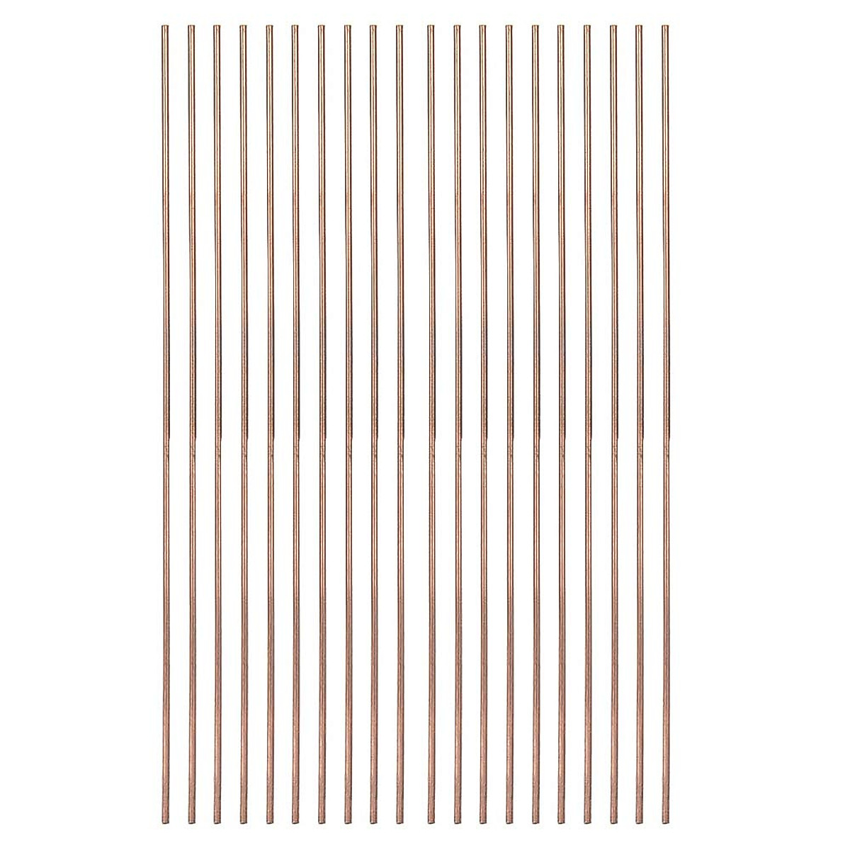 20Pcs Phosphor Copper Welding Rods Brazing Round Welder Rod Welding Consumables for Air Conditioner Refrigerators