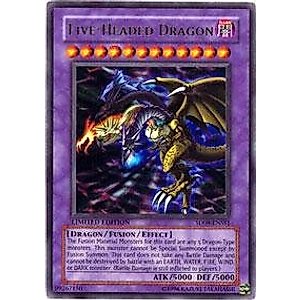 Yu-Gi-Oh! - Five-Headed Dragon (SD09-ENSS1) - Structure Deck 9: Dinosaur's Rage - 1st Edition - Super Rare