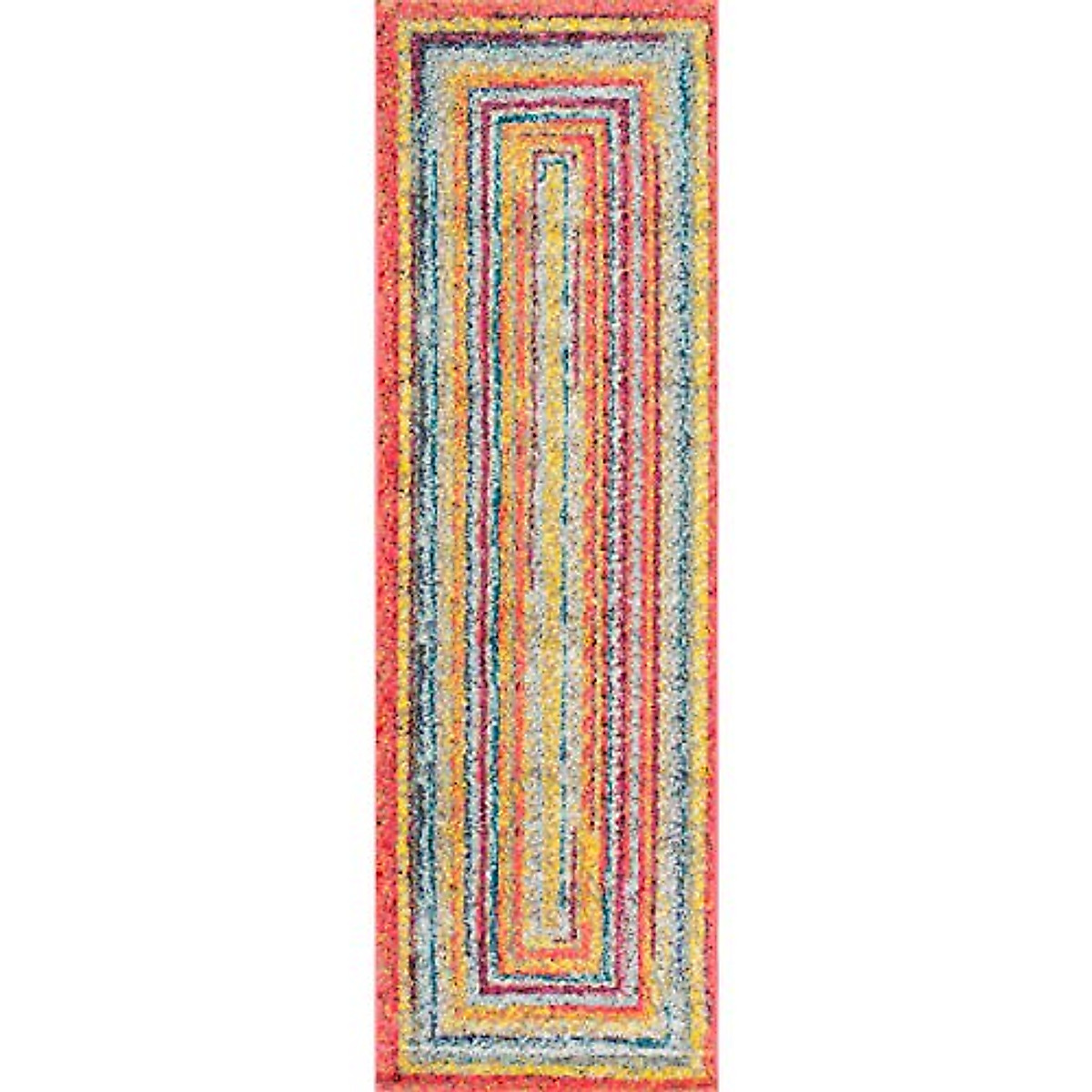 nuLOOM Hargis Labyrinth Runner Rug, 2' 5" x 8', Multi