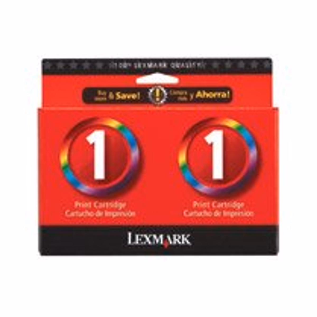 Lexmark 18C0948 1 X2300 X2310 X2330 X2350 X2450 X2470 X3370 X3450 X3470 Z730 Z735 Ink Cartridge (Color, 2-Pack) in Retail Packaging