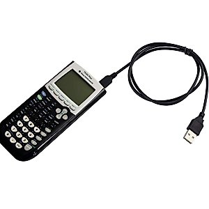 Sqrmekoko USB PC Charger Charging Cable Cord for TI-84 Plus, TI-84 Plus CE, TI 89 Titanium, TI Nspire CX/TI Nspire CX CAS Graphing Calculators