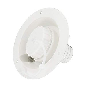 Valterra White Gravity Fresh Water Fill Hatch Inlet RV Trailer
