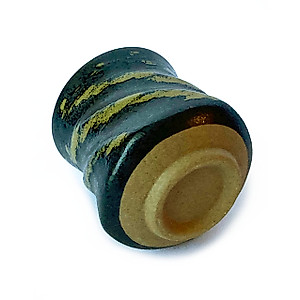 Twisted Design Japanese MINO-YAKI YUNOMI, Japanese Tea Cup. For your Asian Tea Time. Enjoy Green Tea, Black Tea and Coffee. Made in Japan