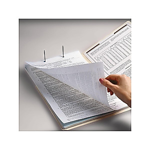 Smead End Tab Fastener File Folder, Shelf-Master® Reinforced Straight-Cut Tab, 2 Fasteners, Legal Size, Manila, 50 per Box (37115)