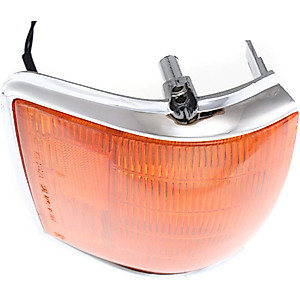 Garage-Pro Corner Light for Toyota P/U 1987-1988 / 4RUNNER 1987-1989 RH Assembly with Chrome Trim 4WD