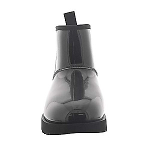 UGG Kids' Classic Clear Mini Ii Boot, Black, Size 5