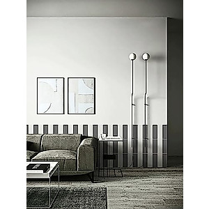 Avant Decor | Sample Tile | Stone Composite Subway Solid Color Tiles | Peel and Stick Kitchen Backsplash Tiles | Wall Tiles | 4” x 12” | Bex Metro Matte Cotton