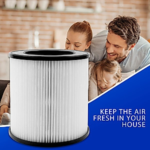 B-D02L H13 True HEPA Replacement Filter Compatible with MOOKA and KOIOS