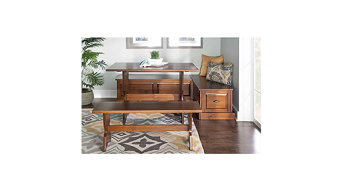 Riverbay Patio Conversation Kitchen Backless Breakfast Corner Nook ...