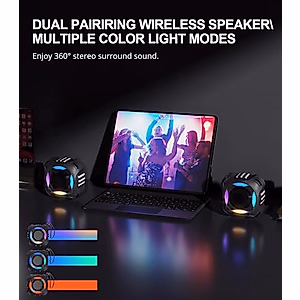 Waterproof Bluetooth Speaker IPX7, Shower Speaker with Multi-Color Light,Floating, Loud HD Stereo Sound, Robust Bass, Portable Speaker with 24H Playtime for Kayak Canoe Beach Trip, Gifts for Men,Women