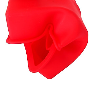 Tovolo Perfect Cube Ice Tray Set of 2 (Candy Apple) - Reusable Silicone Molds for Whiskey, Cocktails, Coffee, Bartender Accessories, & Smoothies / BPA-Free & Dishwasher-Safe