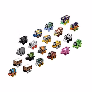 Thomas & Friends MINIS Toy Train 20 Pack for Kids Miniature Engines & Railway Vehicles for Preschool Pretend Play (Amazon Exclusive)