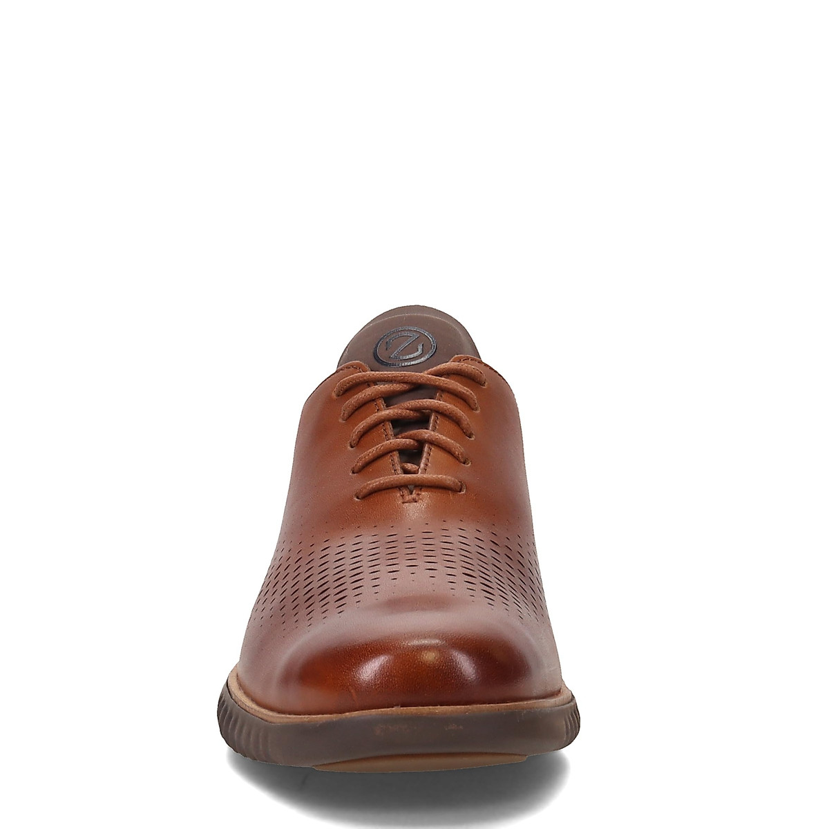 Cole Haan Men's 2.Zerogrand Laser Wingtip Oxford, British tan/Java, 10