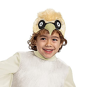 Scuttle Toddler Costume, Official Disney The Little Mermaid Live Action Costume Outfit, Size Medium (3T-4T)